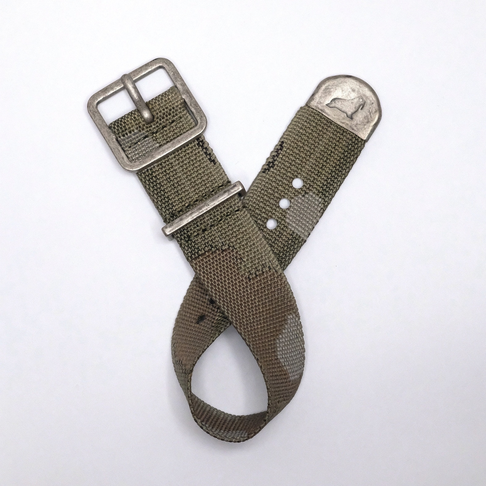 Camo Watch Strap, Jacquard Woven Band - Etsy