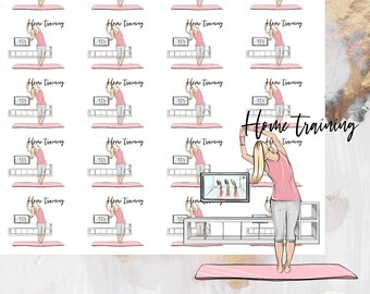 Rowing Machine Planner Stickers, Indoor Rowing Stickers, Rowing Icon ...