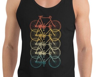 Bike Tank Top | Etsy