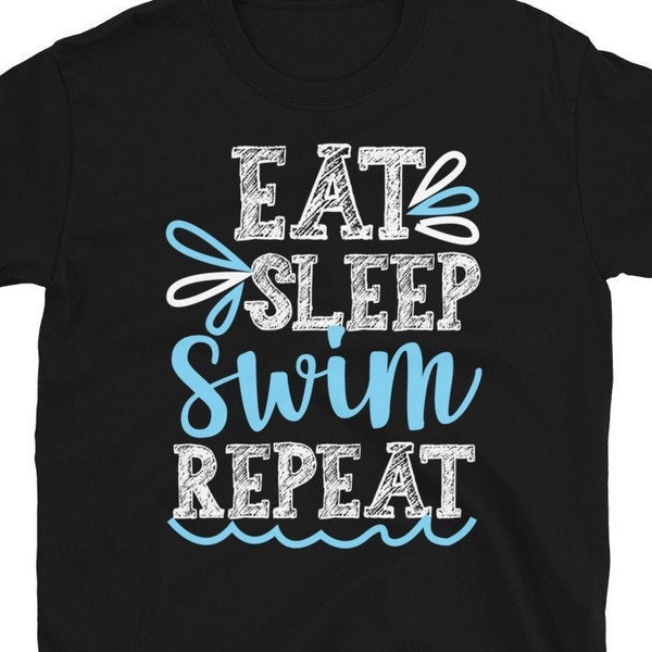 Eat Sleep Swim - Etsy