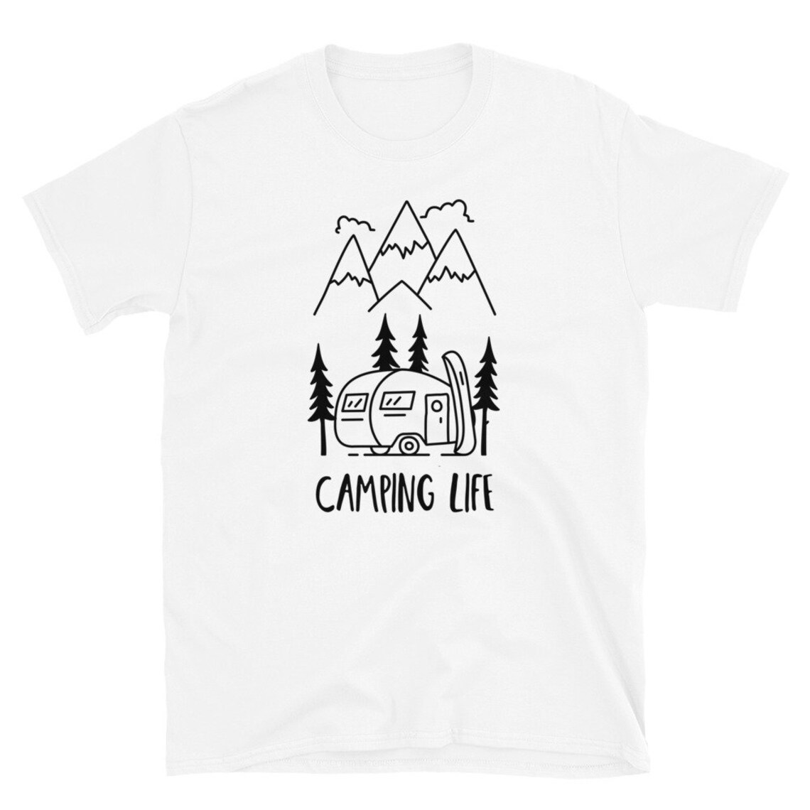 Camping Life Shirt, Camp Life SVG, Motorhome Tshirt, Road Trip Shirt ...