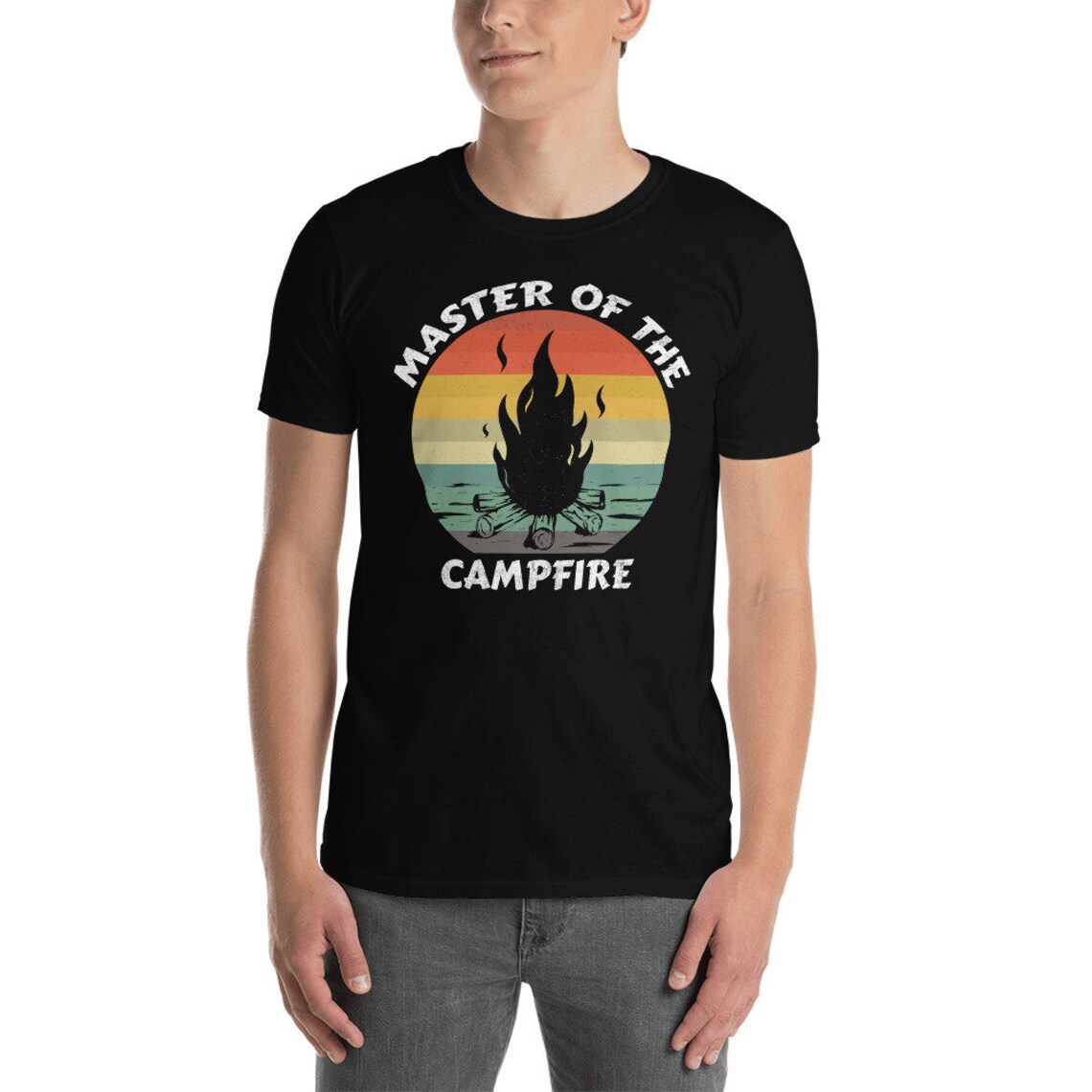 Master of the Campfire, Camp Fire Shirt, Camping Tee Shirt, Gift for ...