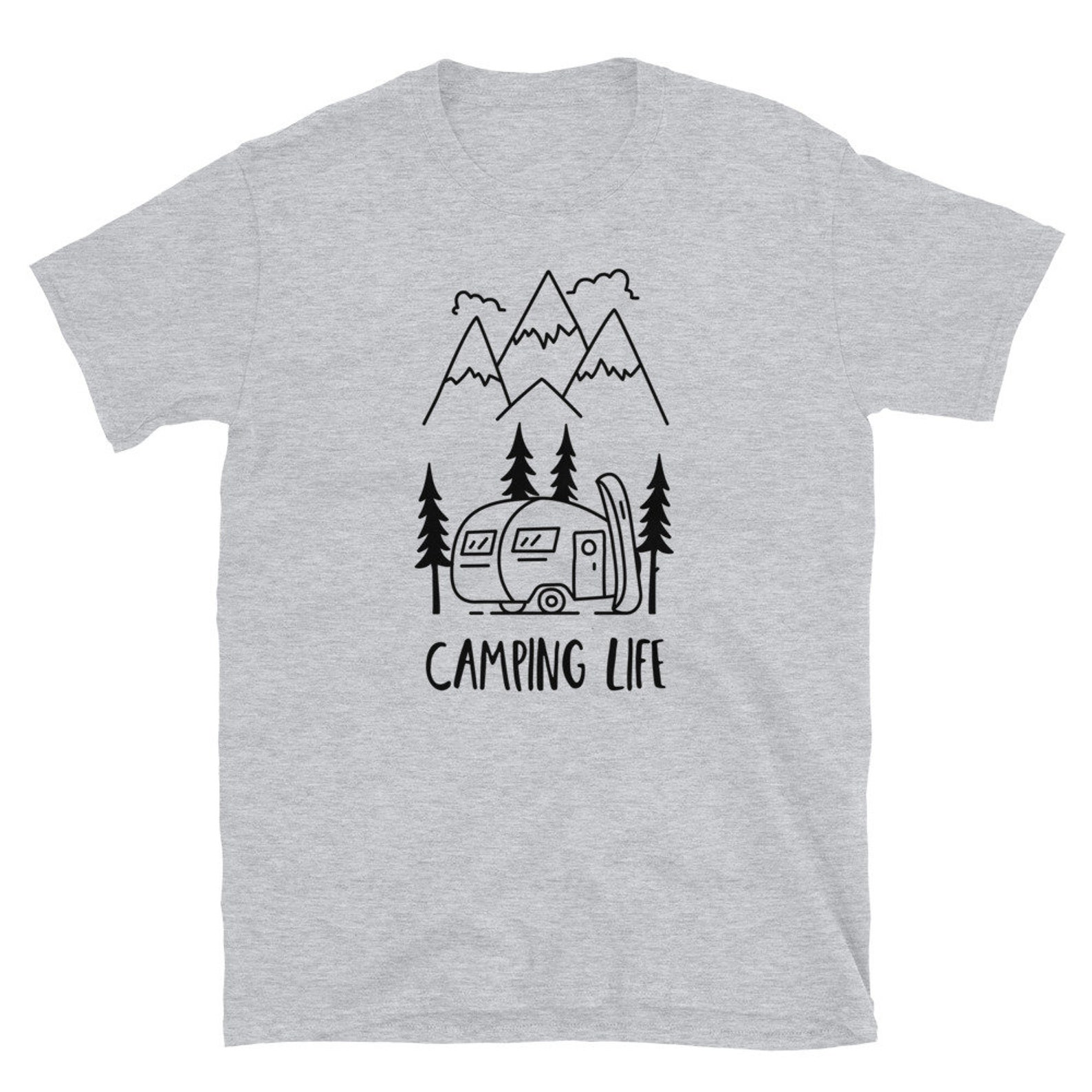 Camping Life Shirt, Camp Life SVG, Motorhome Tshirt, Road Trip Shirt ...