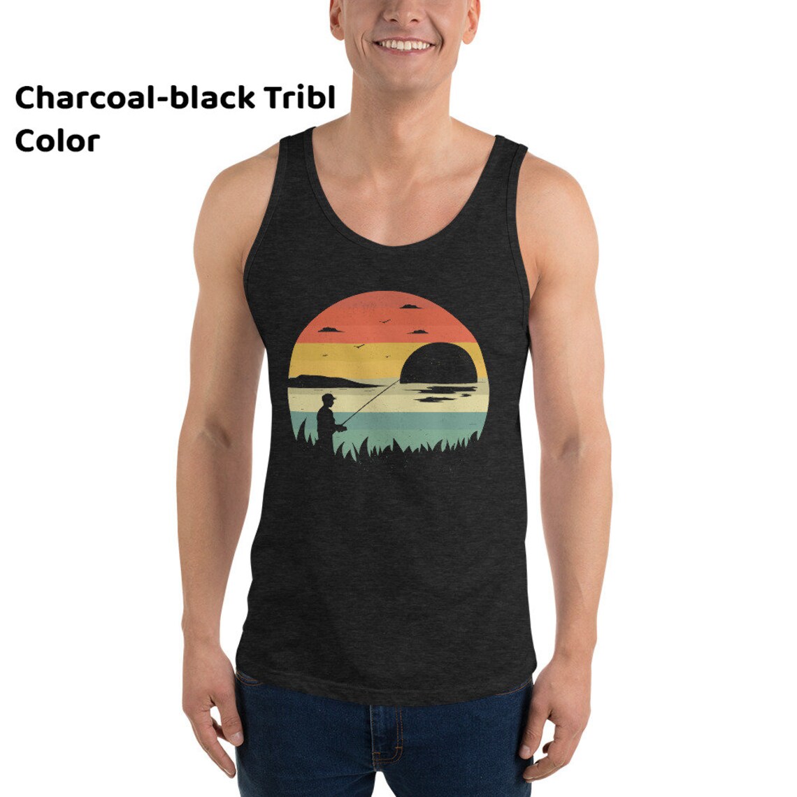 Fishing Tank Top, Fishing Graphic Tee, Fishing Gift Ideas, Fishing ...