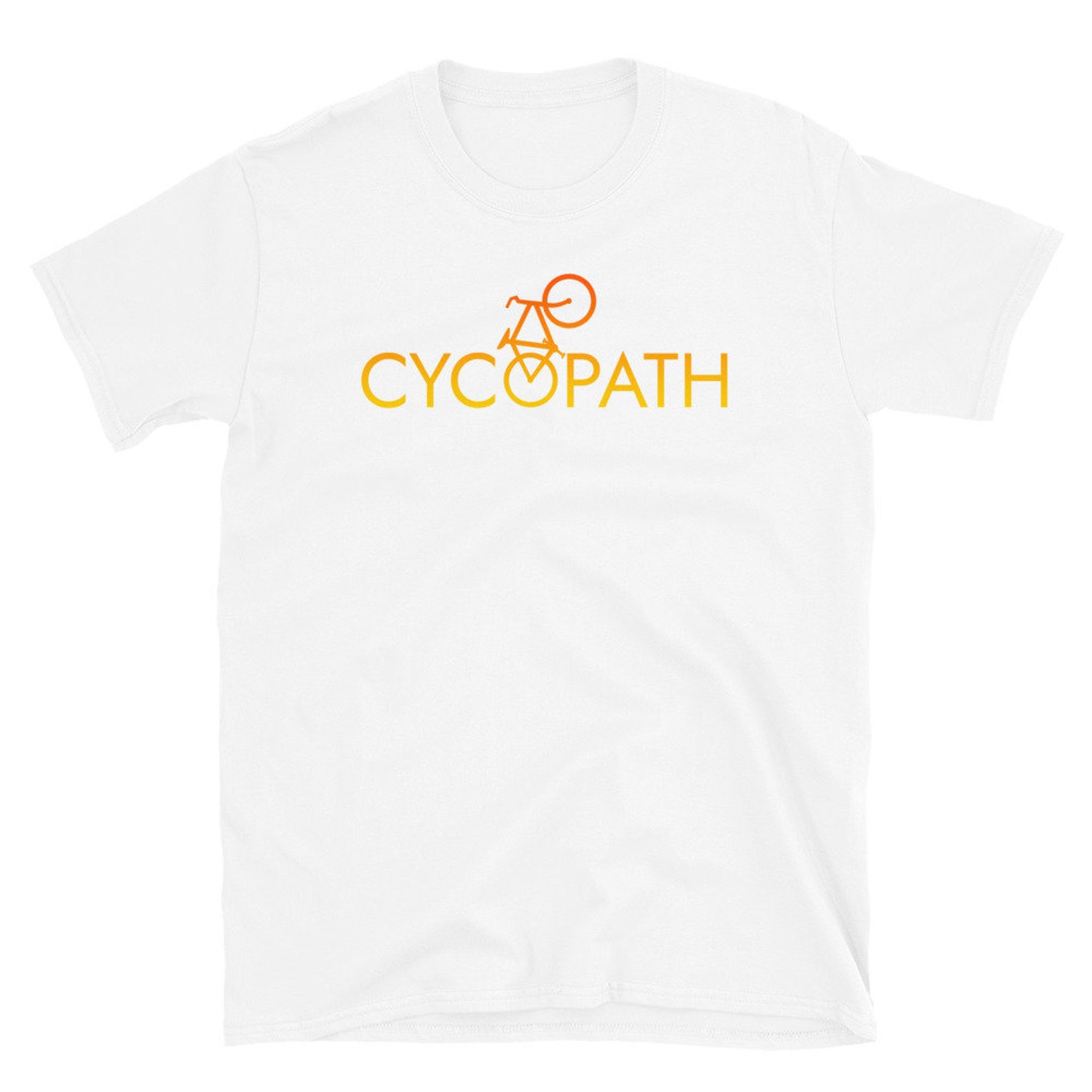 Cycopath T-shirt, Funny Cycling Shirt, Cyclist Shirt, Bicycle T Shirt ...