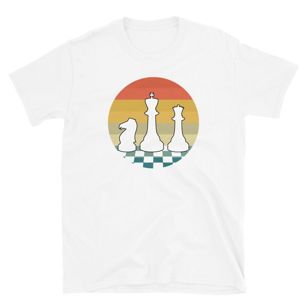 Retro Chess T-shirt, Chess Player Shirt, Chess Lover Gift, Chess Queen ...