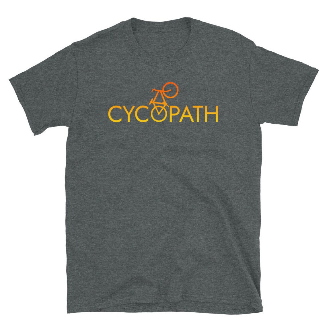 Cycopath T-shirt, Funny Cycling Shirt, Cyclist Shirt, Bicycle T Shirt ...