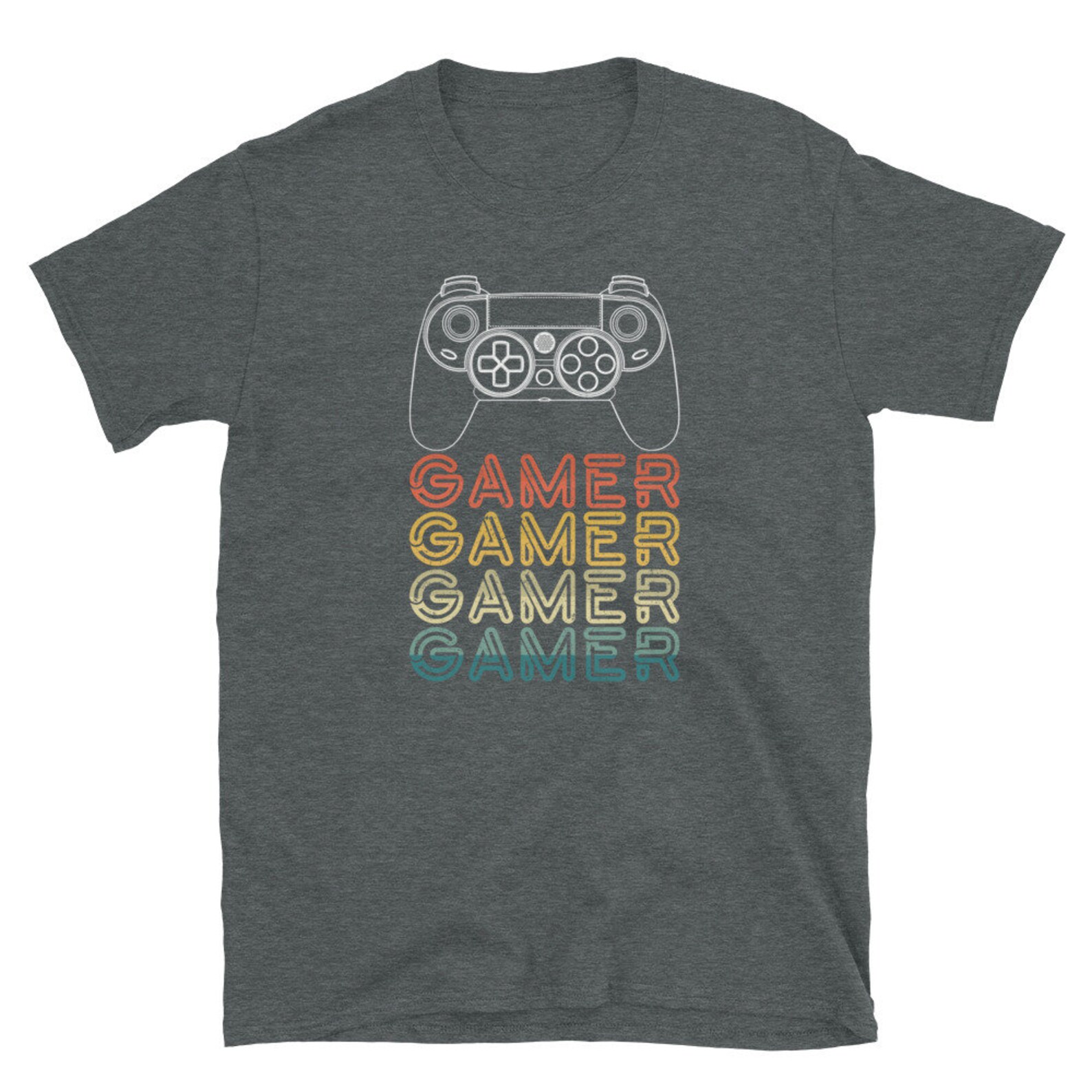 Video Game Controller Tshirt, Gamer Controller Shirt, Retro Gamer T ...