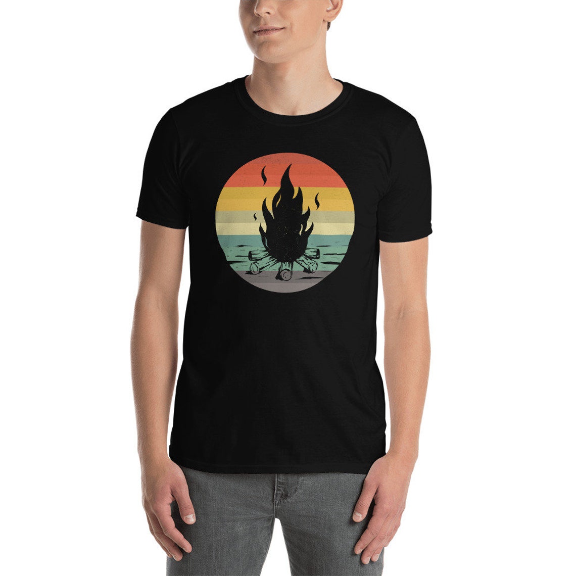 Camp Fire Shirt, Campfire Tshirt, Master of the Campfire, Camping Tee ...