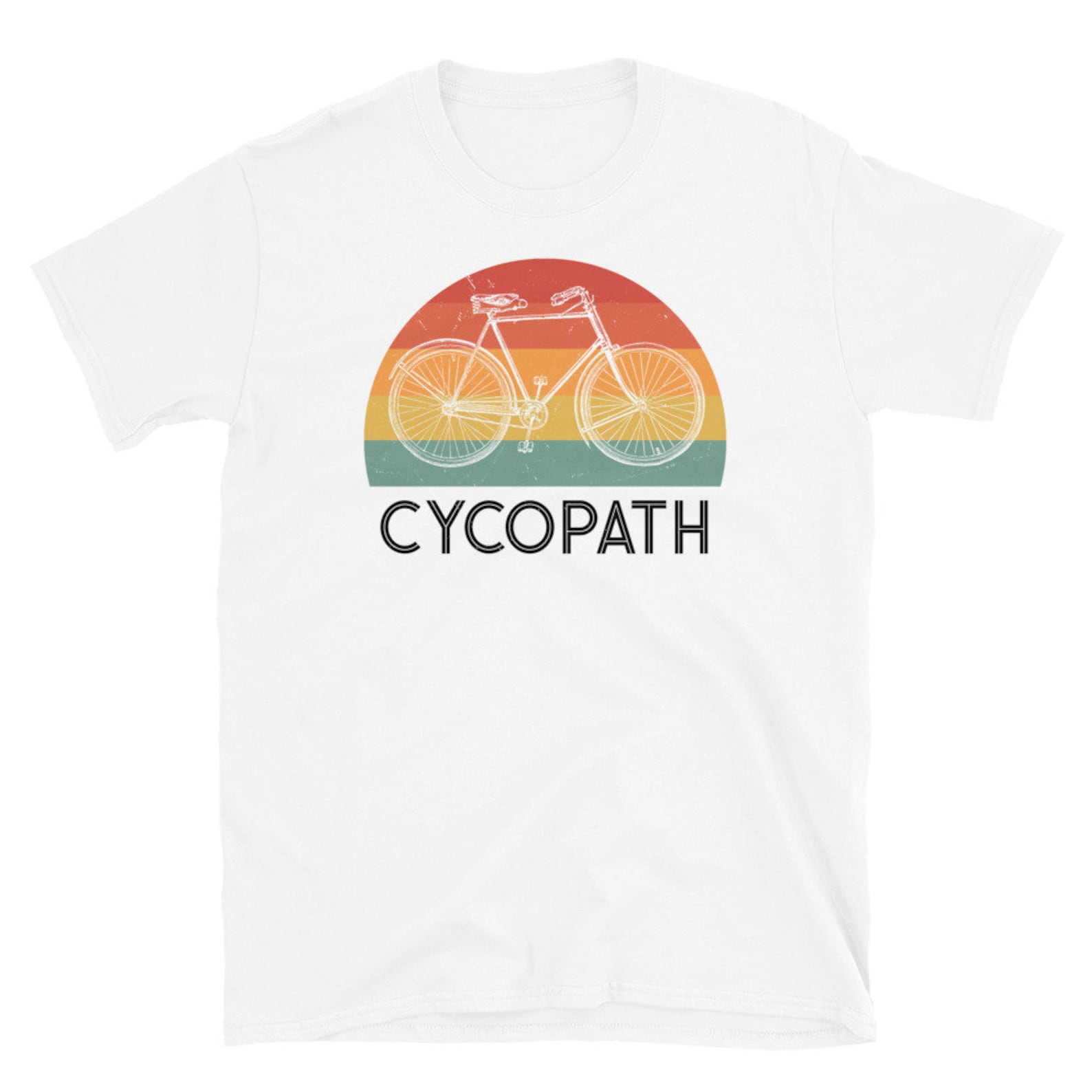 Retro Cycopath Shirt, Bicycle T Shirt, Funny Cycling Shirt, Road Bike ...