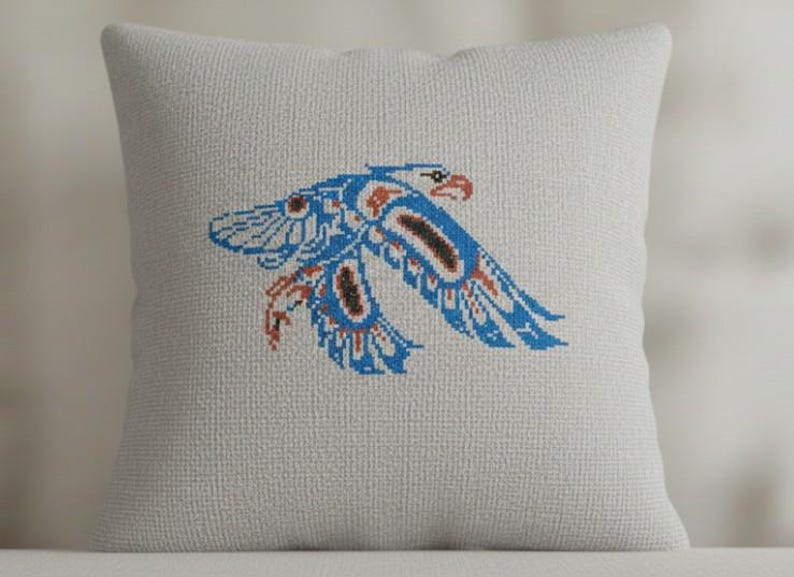 Totem Animals of Native Americans - Digital PDF Cross Stitch Pattern ...