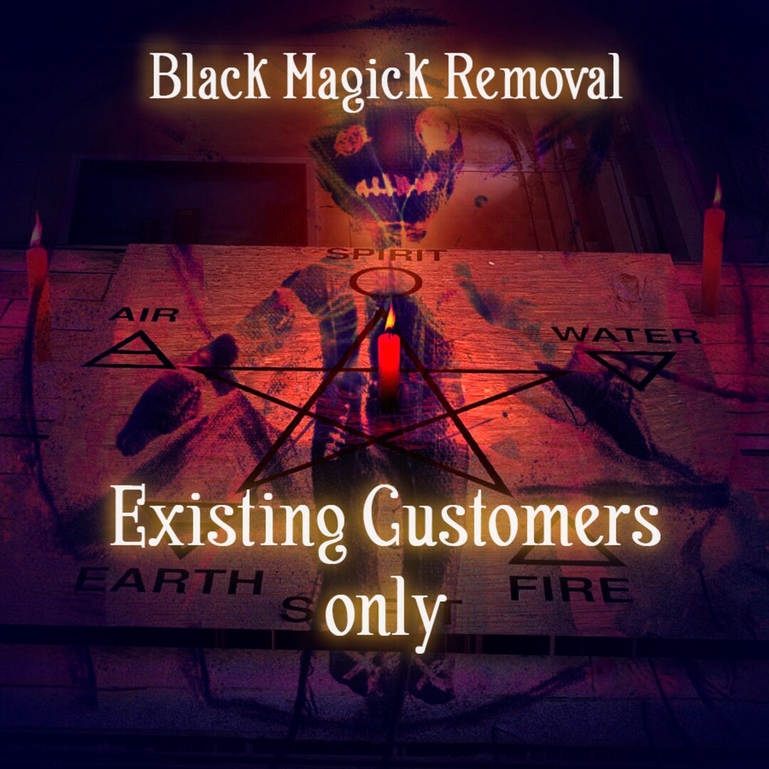 Psychic Witchcraft Curse & Black Majick Spell Removal - Etsy