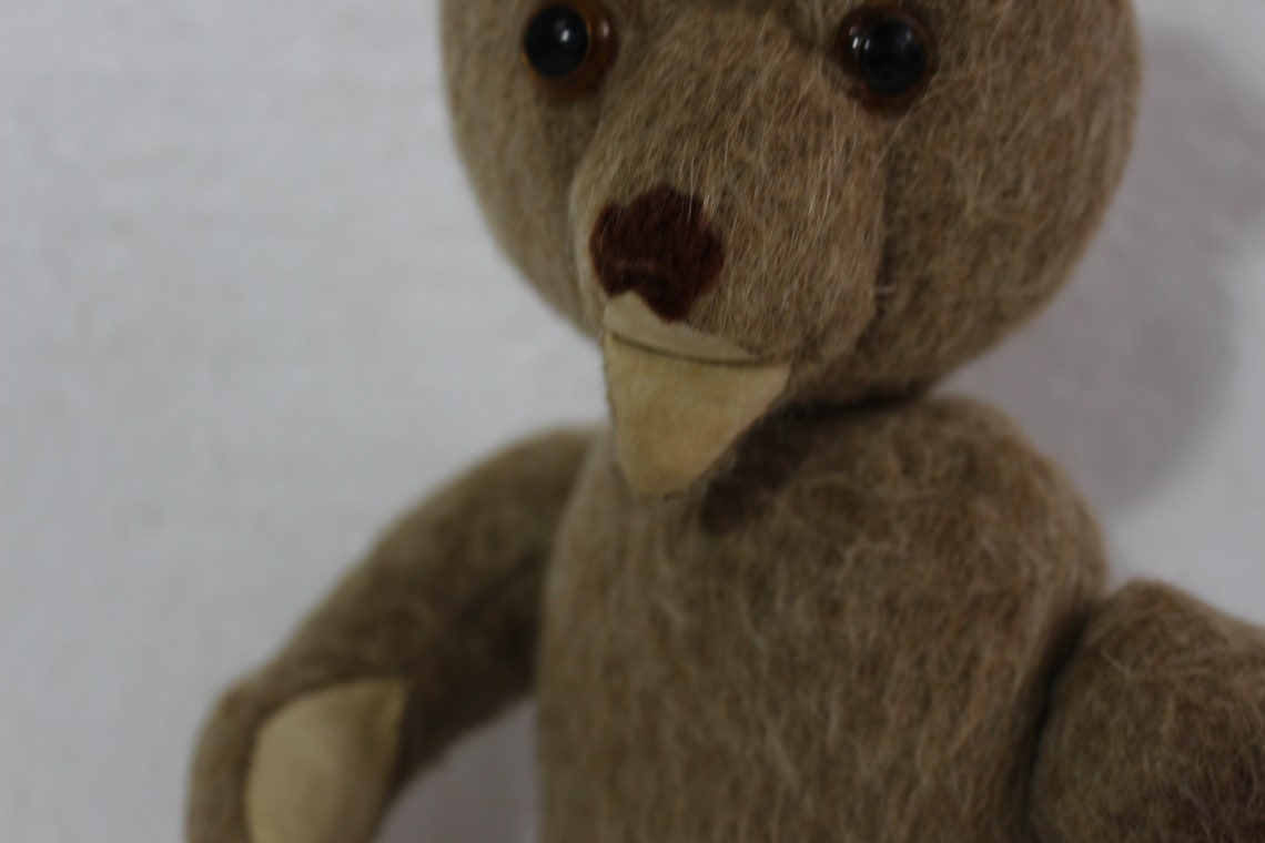 Antique Vintage Teddy Bear / Open Mouth Teddy Bear /gokra / - Etsy