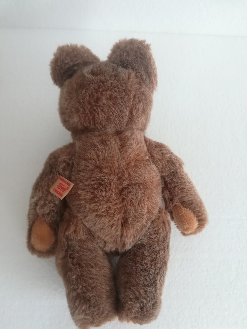 Vintage Hermann Teddy Bear With Open Mouth / West Germany / Brown ...