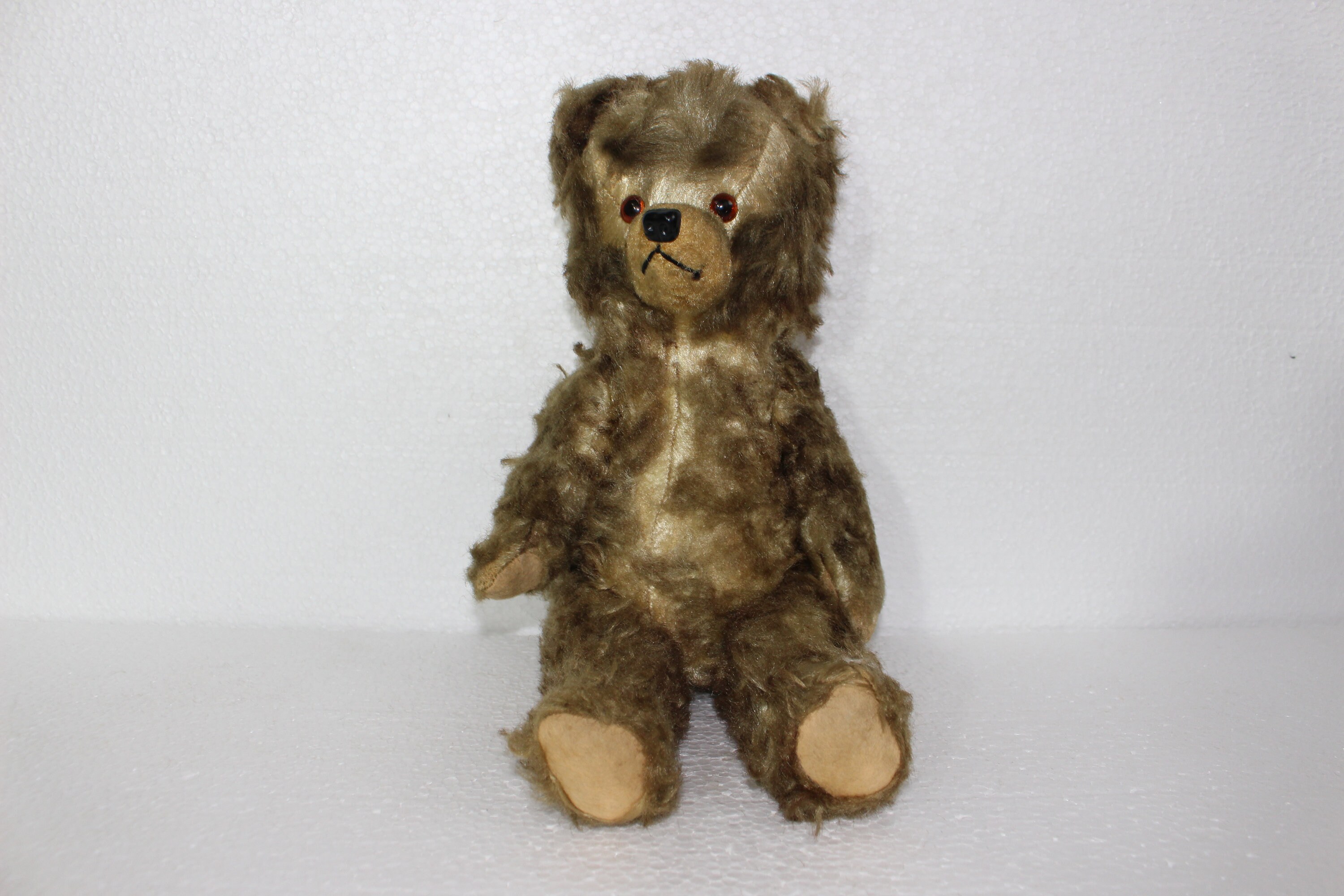 Vintage Old Mohair Teddy Bear / European Teddy Bear With A Long Nose ...