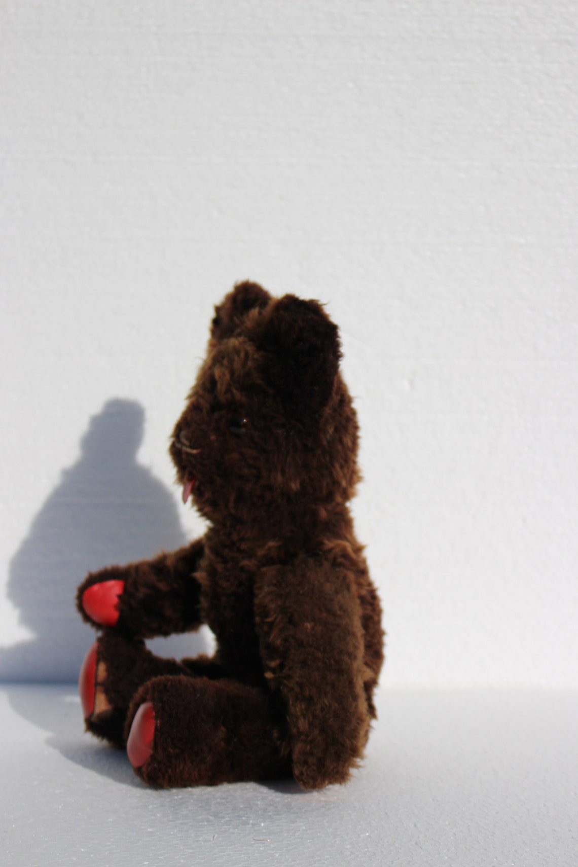 Vintage Small Dark Brown Teddy Bear / Cute Old Teddy Bear / | Etsy