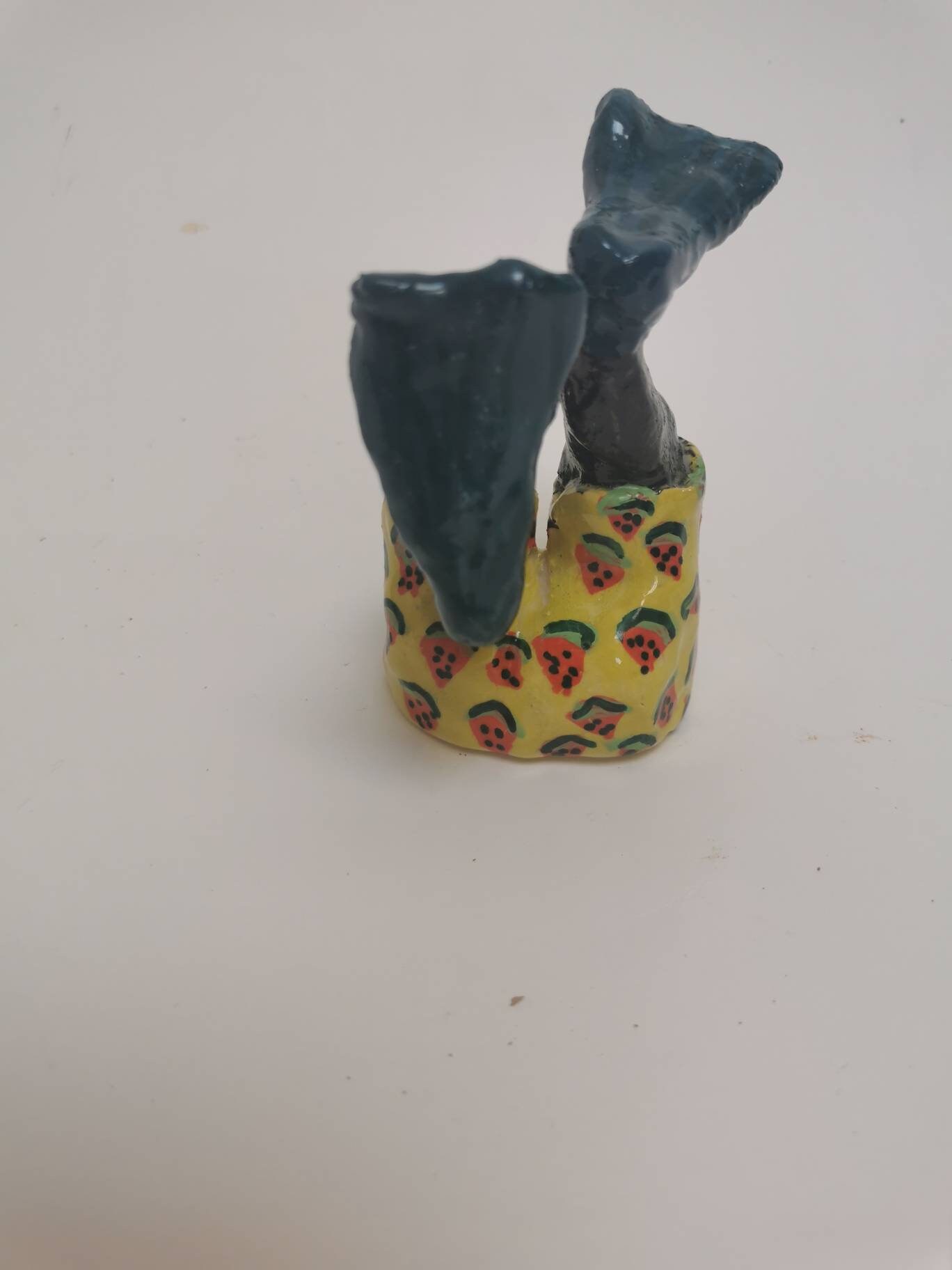 Wall Swimmer Elegant Swimmer Sculpture, Ceramic Athletic Figure ...