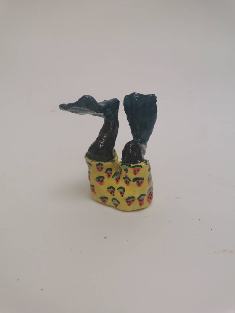 Wall Swimmer Elegant Swimmer Sculpture, Ceramic Athletic Figure ...