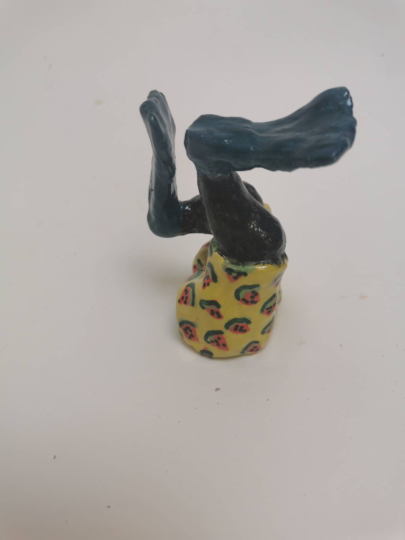 Wall Swimmer Elegant Swimmer Sculpture, Ceramic Athletic Figure ...