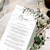 Olive Printable Personalised Wedding Menu Card Template, Watercolor ...