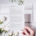 Watercolor Water Lily Wedding Menu Template (editable Instant Download ...