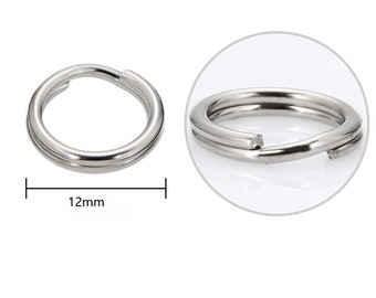 Stainless Steel Key Ring | Etsy