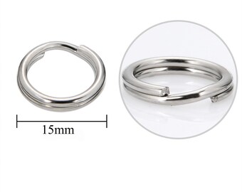 15mm Key Rings - Etsy