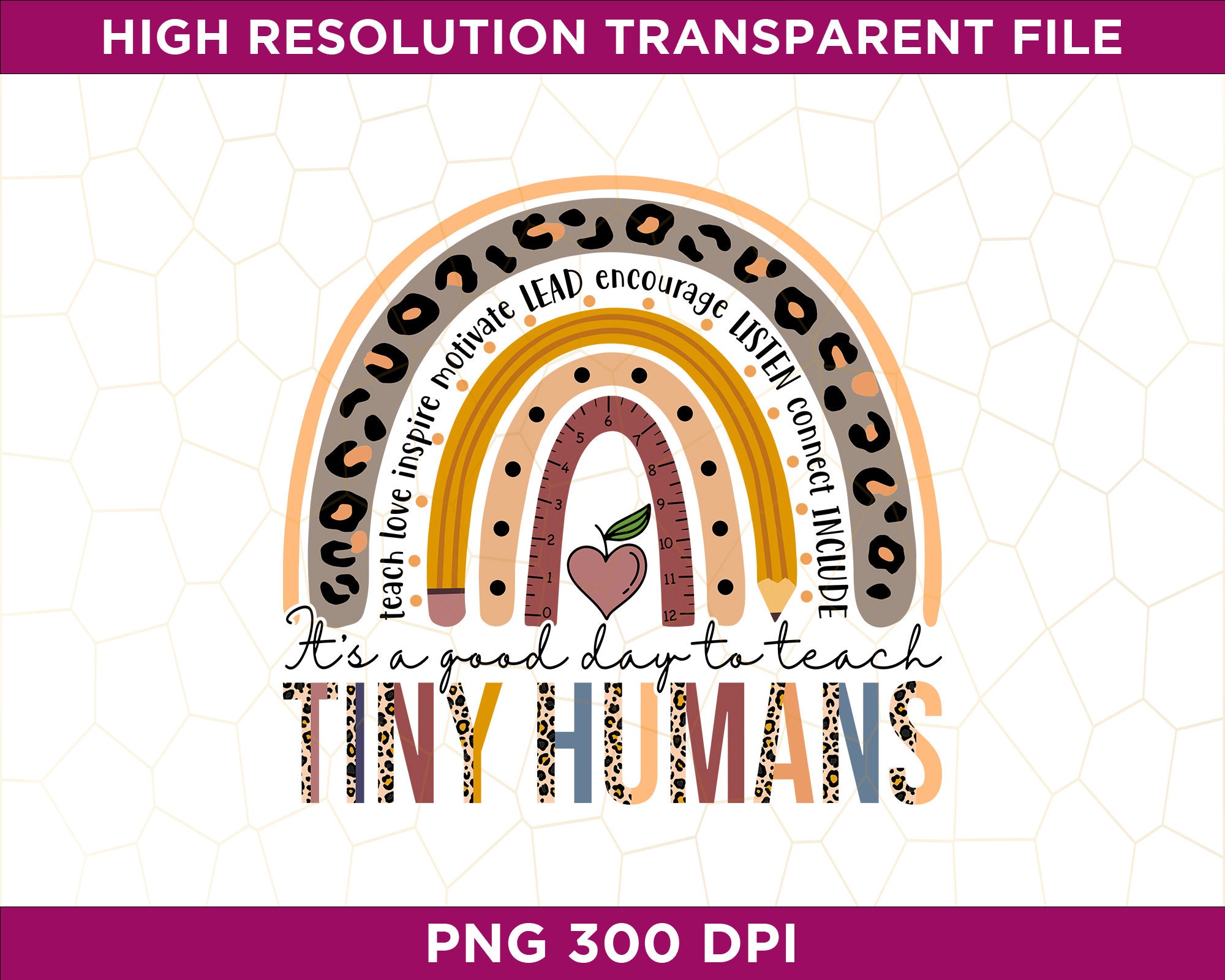 It's a Good Day to Teach Tiny Humans PNG Teacher - Etsy