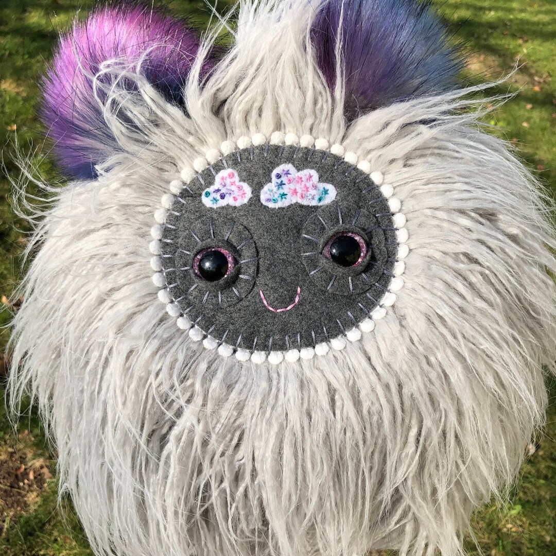Galaxy Cloud Pootie Weighted Extra Chubby Pootie w/ Galaxy Colored ...