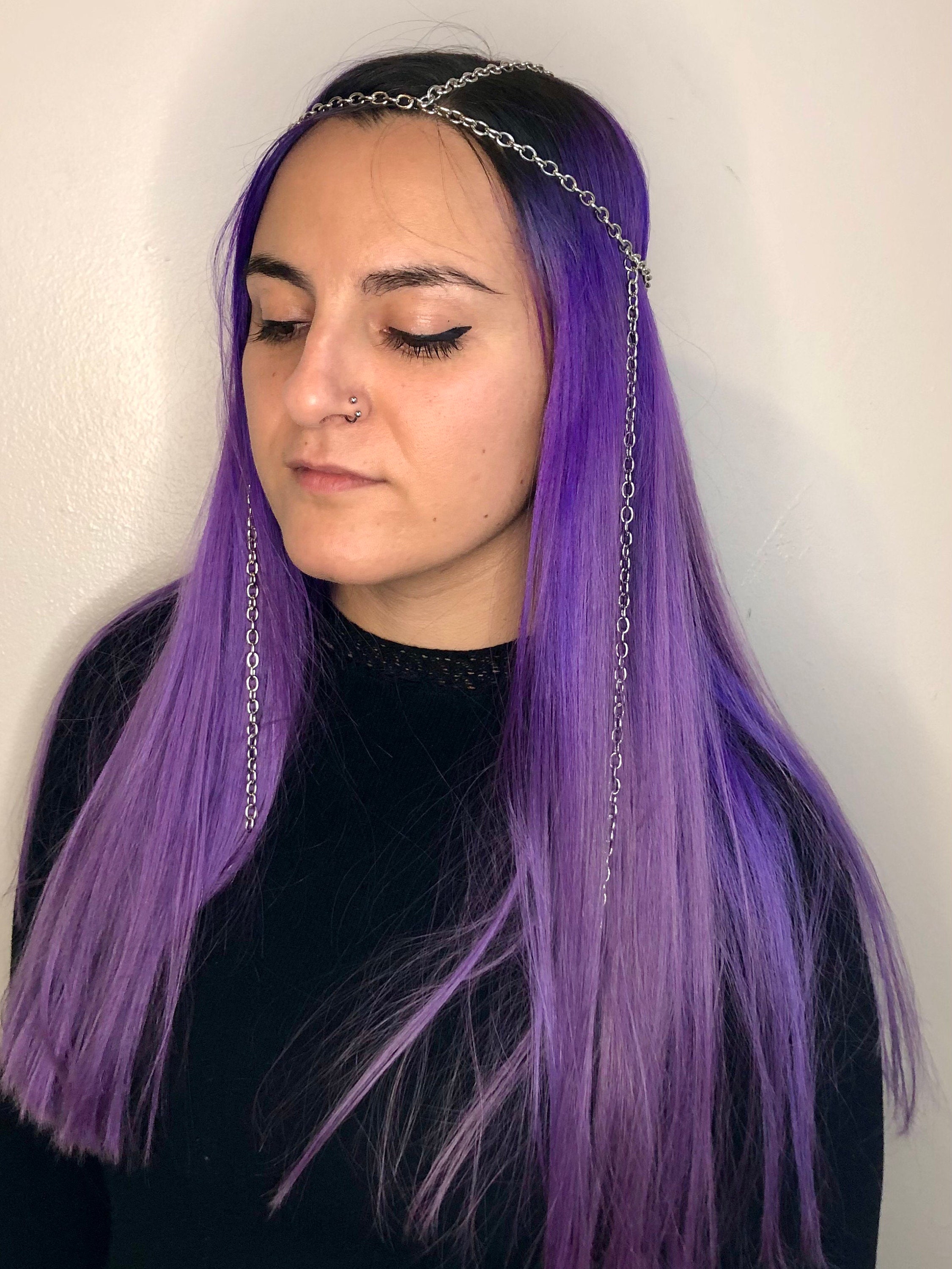 Handmade Stainless Steel Chain Head Chain Silver Chain Head | Etsy