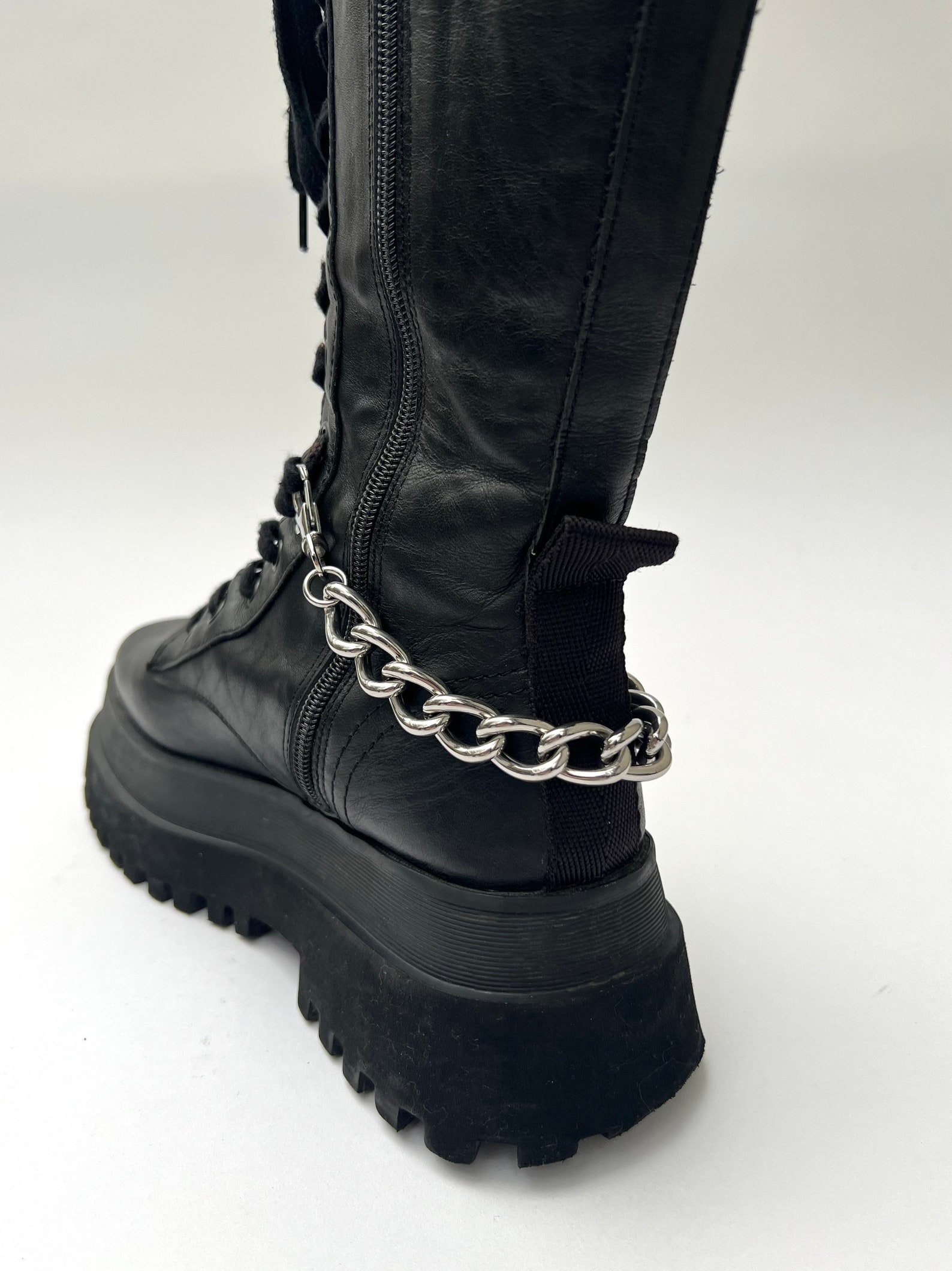 Handmade Clip on Shoe Chains Stainless Steel Boot Chains - Etsy