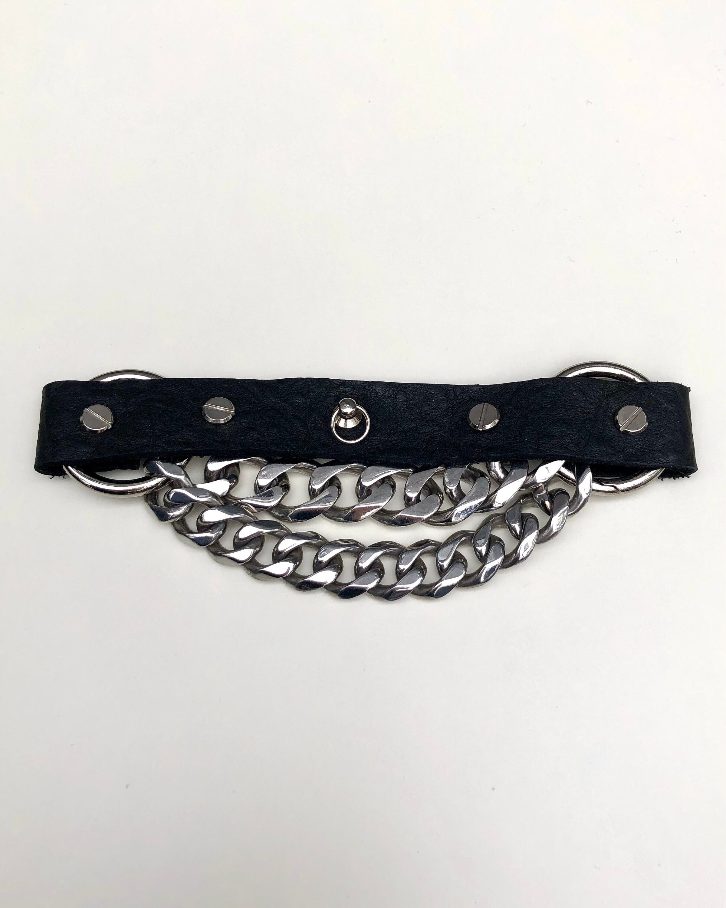 Handmade Leather and Stainless Steel Boot Harnesses Punk | Etsy