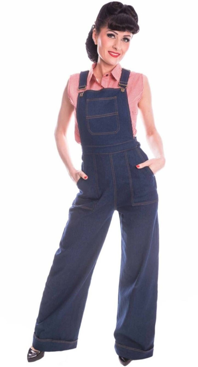 1940s Overalls & Coveralls | Rosie the Riveter