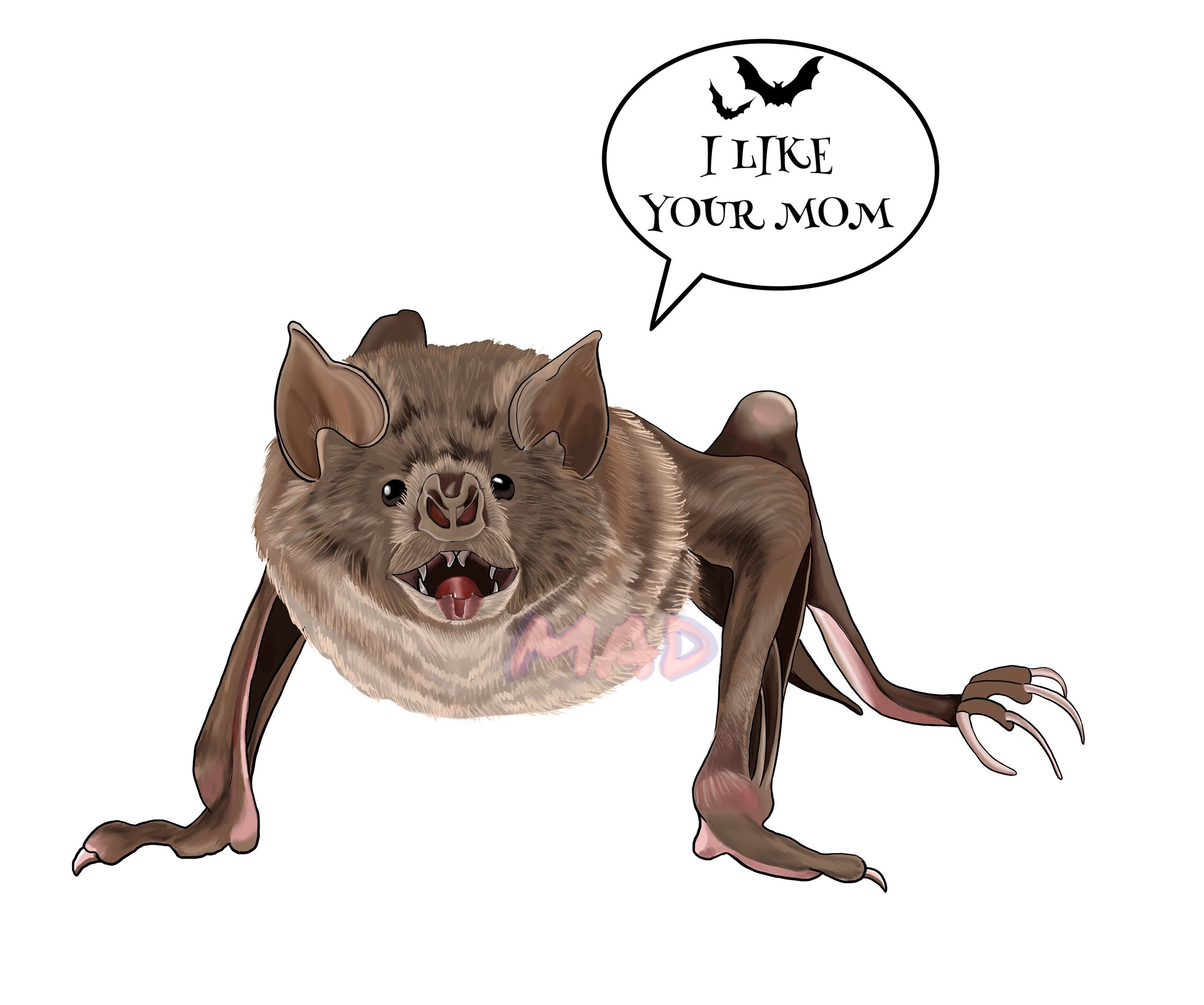 Momma Cartoon Vampire
