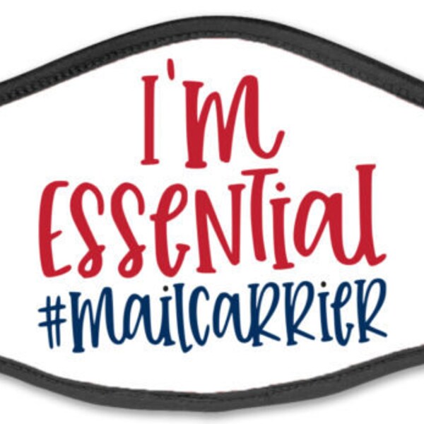 Postal Face Mask - Etsy