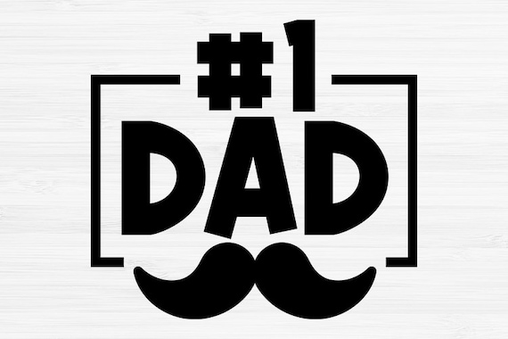 Numéro 1 Papa SVG Fête des Pères SVG Papa Svg Papa Chemise | Etsy