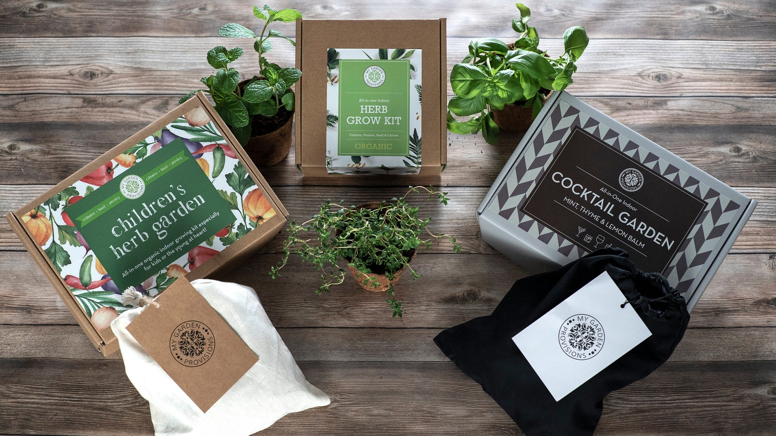 Cocktail Indoor Herb Garden Herb Seeds Cocktail Kit - Etsy