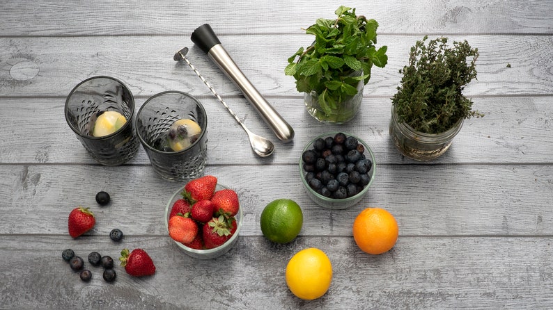 Cocktail Indoor Herb Garden Herb Seeds Cocktail Kit - Etsy