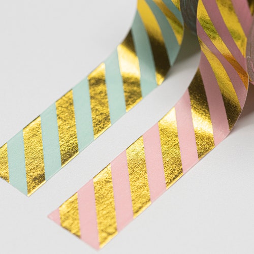 Gold Foil Washi Masking Tape 15mm X 5m for Scrapbooking - Etsy
