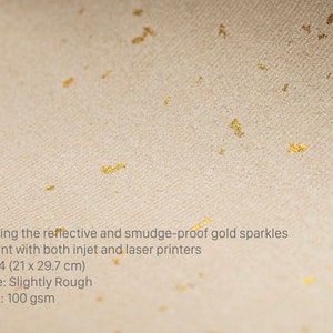 Printable Gold Foil Dot Sticker Papers | Pack of 10 | for Sticker ...