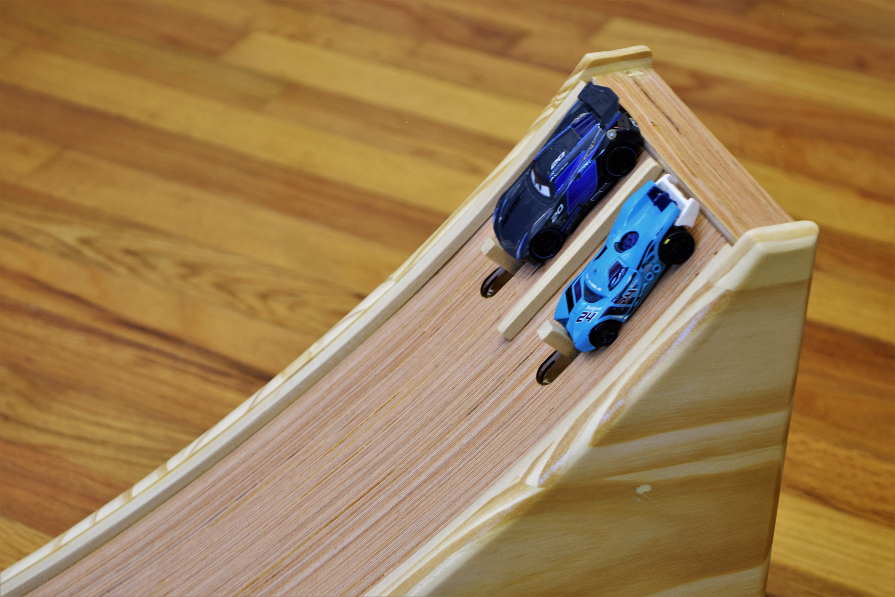 Roller Track Extra Wide Toy Car Ramp | Etsy