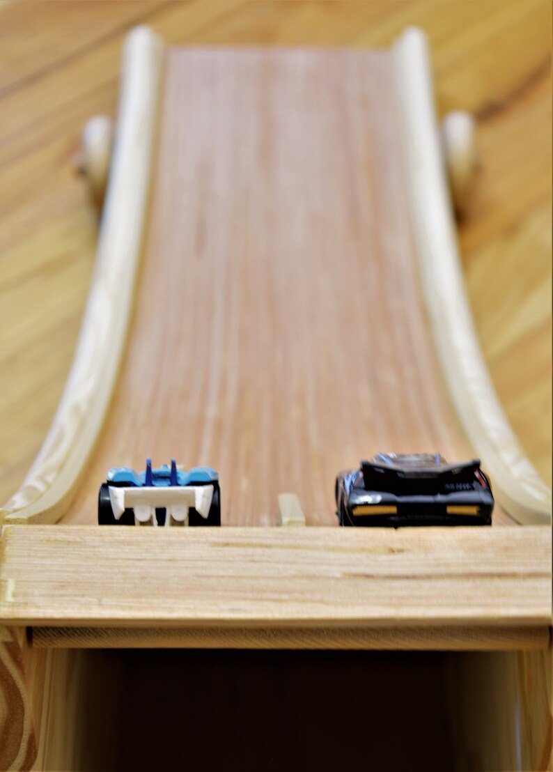 Roller Track Extra Wide Toy Car Ramp - Etsy