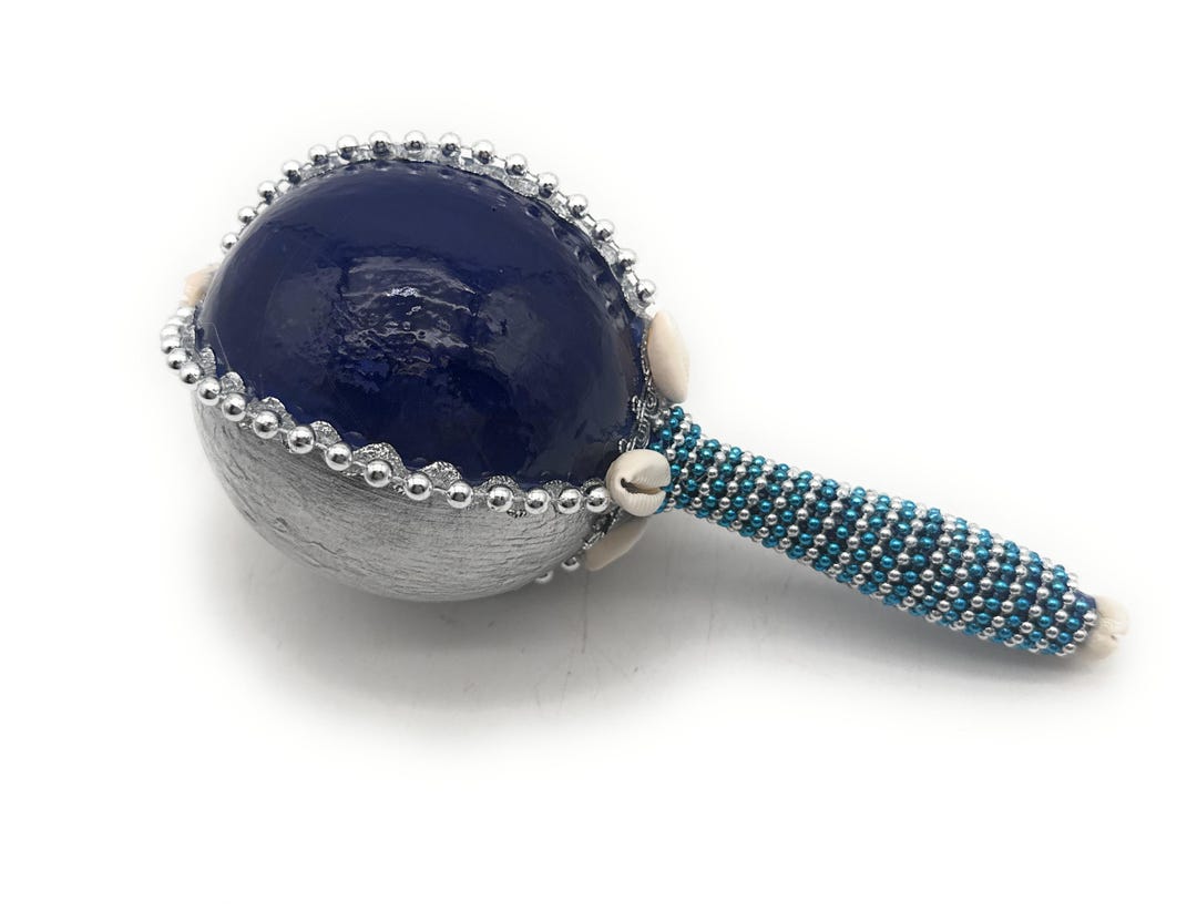 YEMAYA - Santeria Bead Decorated Maraca - Etsy