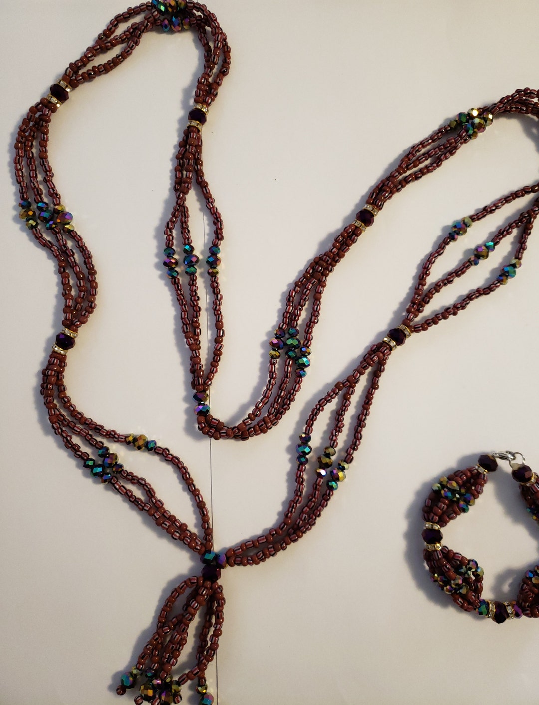 OYA Santeria Fancy/party Bead Necklace/eleke & Mazo - Etsy