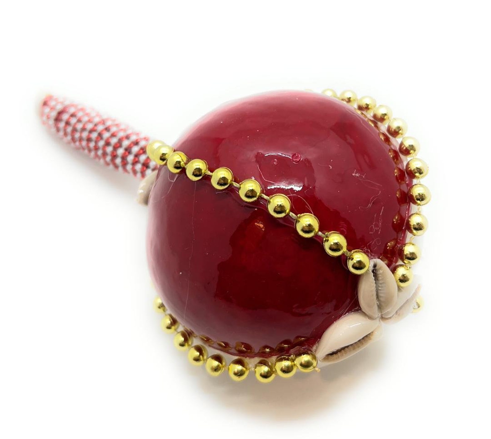 SHANGO - Santeria Bead Decorated Maraca - Etsy