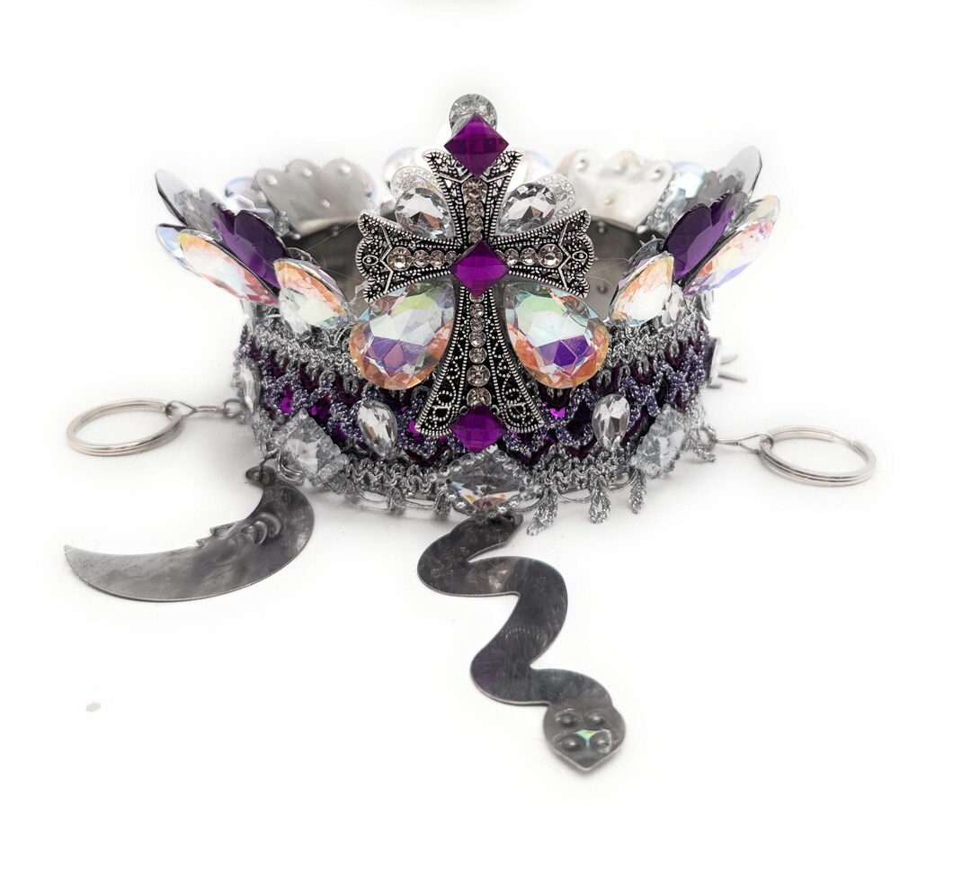 OBATALA Oba Moro - Santeria Corona/crown, Metal Decorated With Tools ...