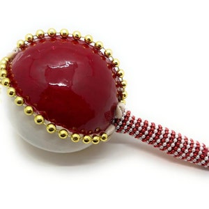 SHANGO - Santeria Bead Decorated Maraca - Etsy