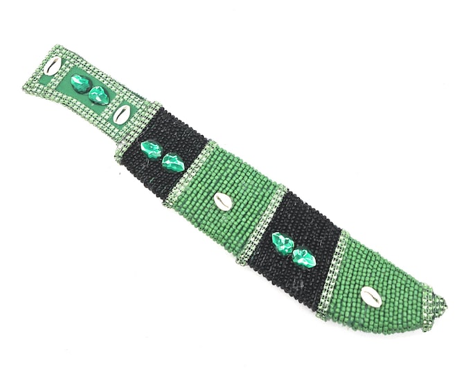 Santeria Yoruba BEADED Steel Knife W/sheath OGBE PINALDO for Orishas ...