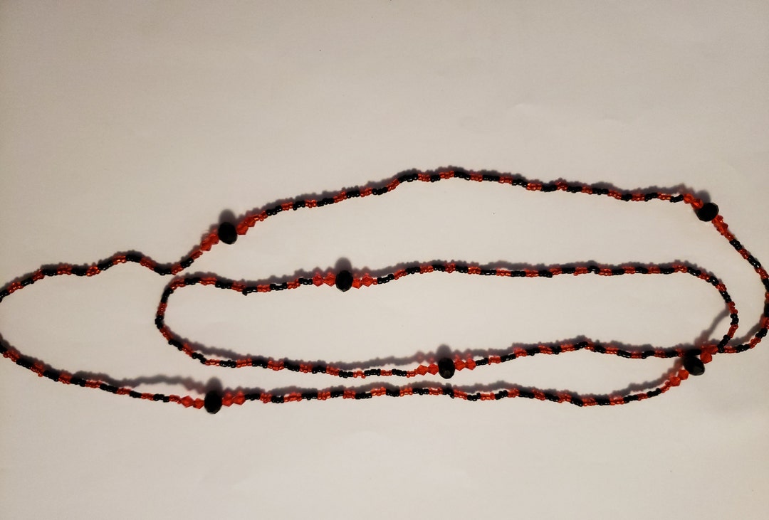 ELEGUA Santeria Bead Collar/eleke SMALL Beads - Etsy