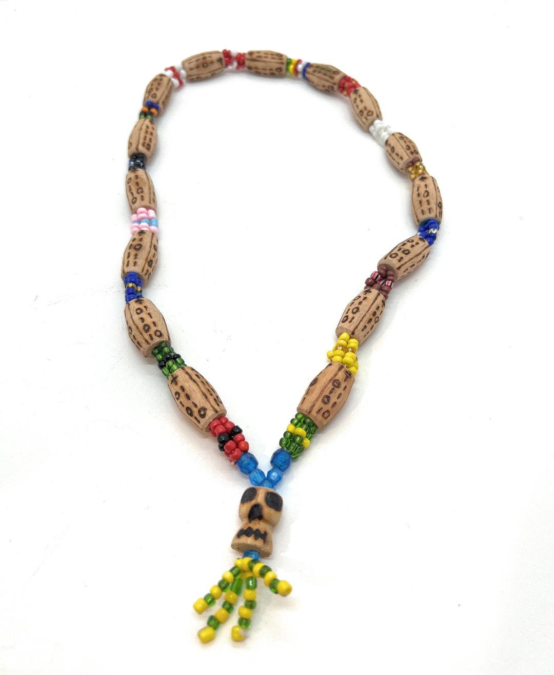 IFA OGBE YONO Santeria Bead Ogbellono Collar Con Letra - Etsy